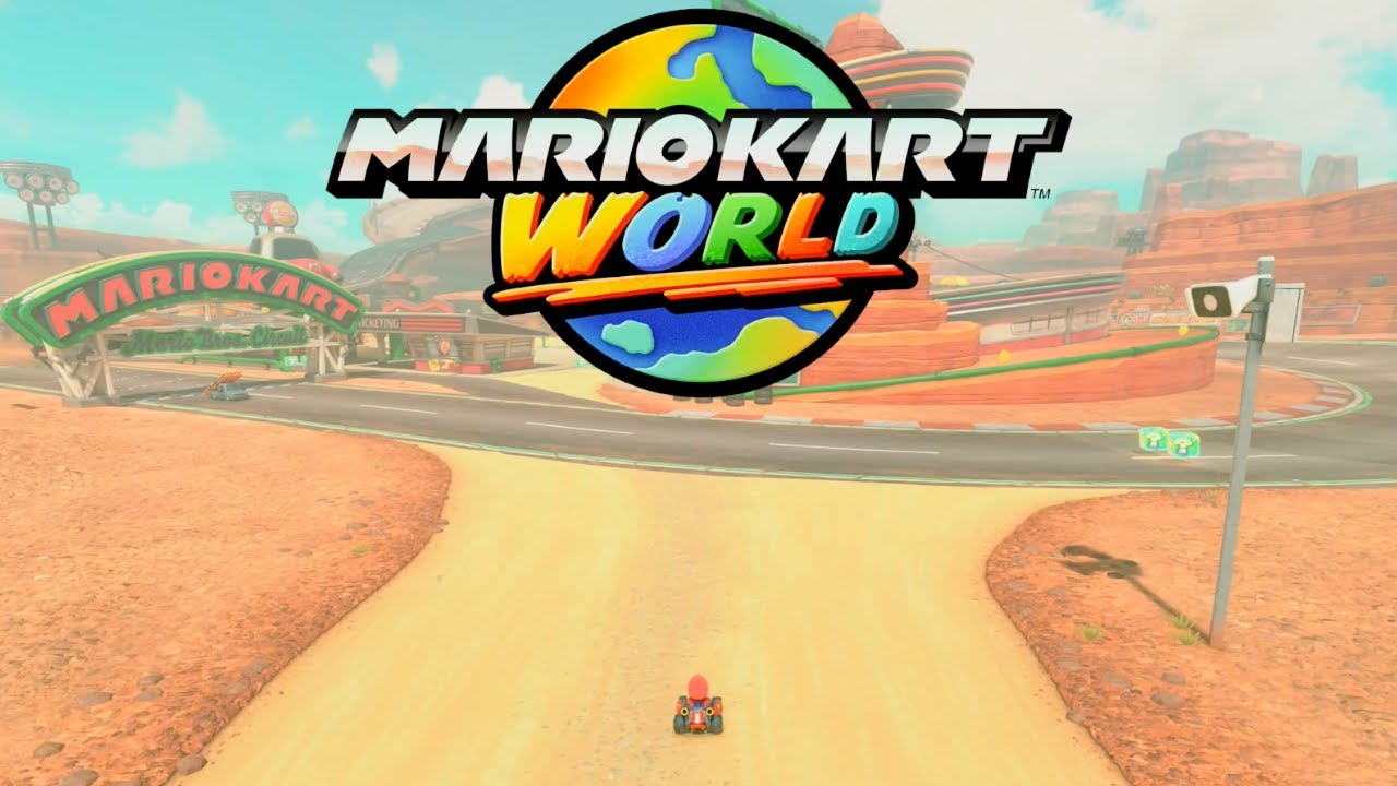Mario Kart World - Title Screen - YouTube