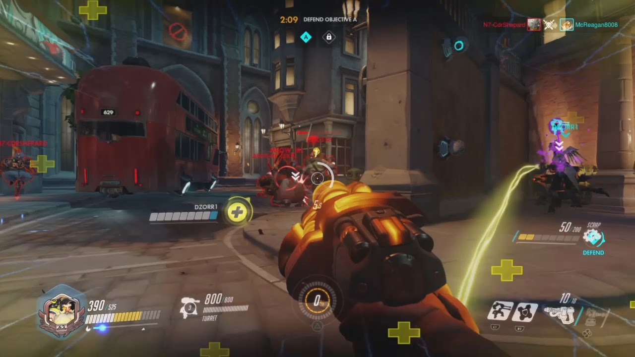 Overwatch - Defending on King's Row (Overwatch Gameplay) - YouTube