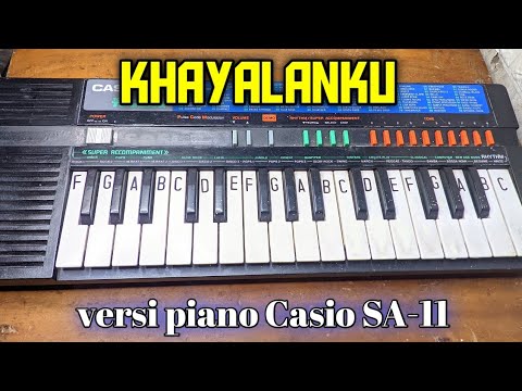 KHAYALANKU versi piano Casio SA-11 - YouTube