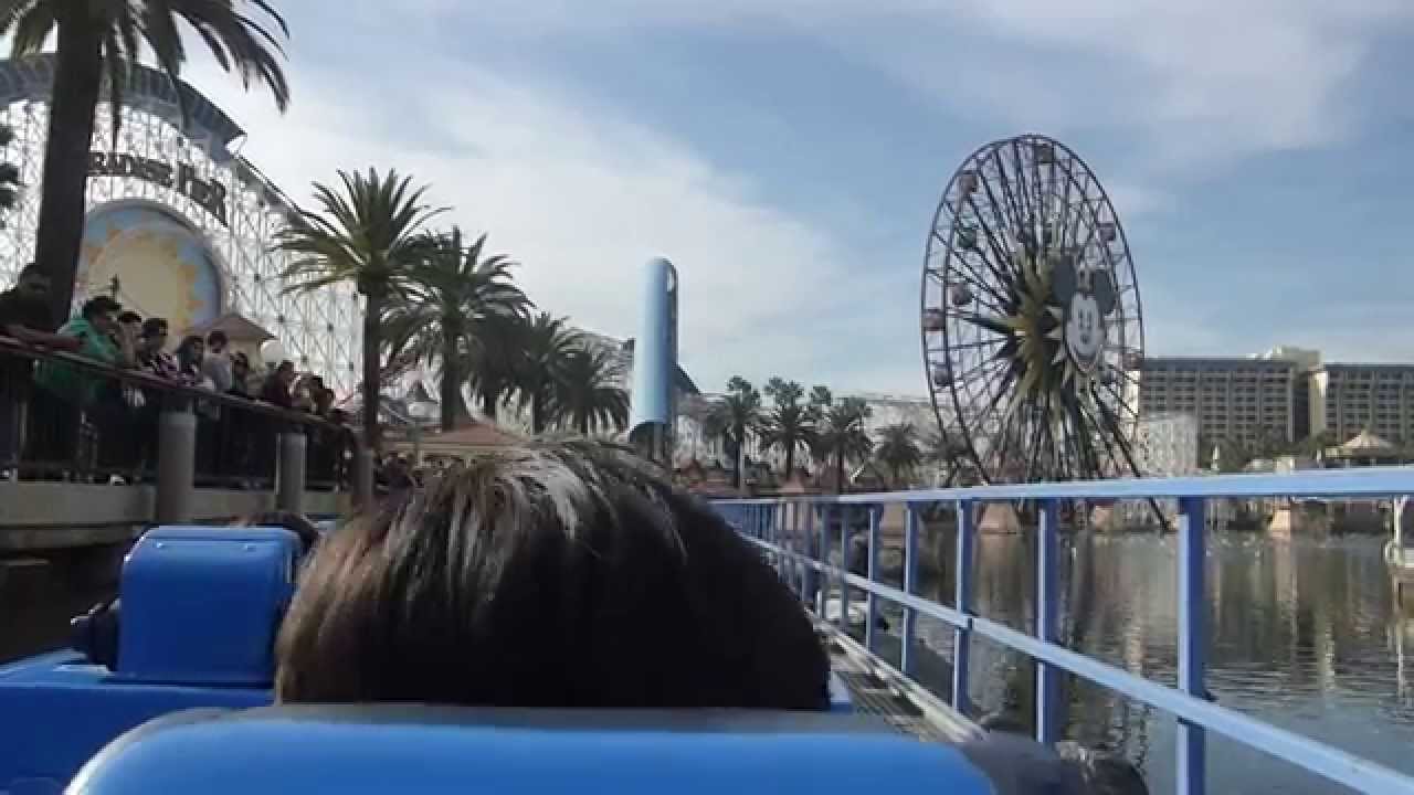 California Screamin rollercoaster at disneyland - YouTube