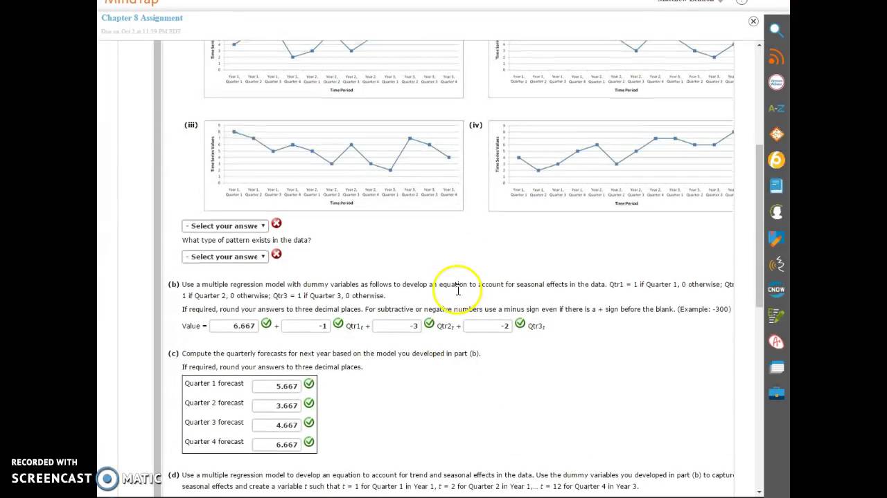 Multiple Regression Forecasting Part 1 YouTube Multiple Regression Forecasting Part 1 YouTube