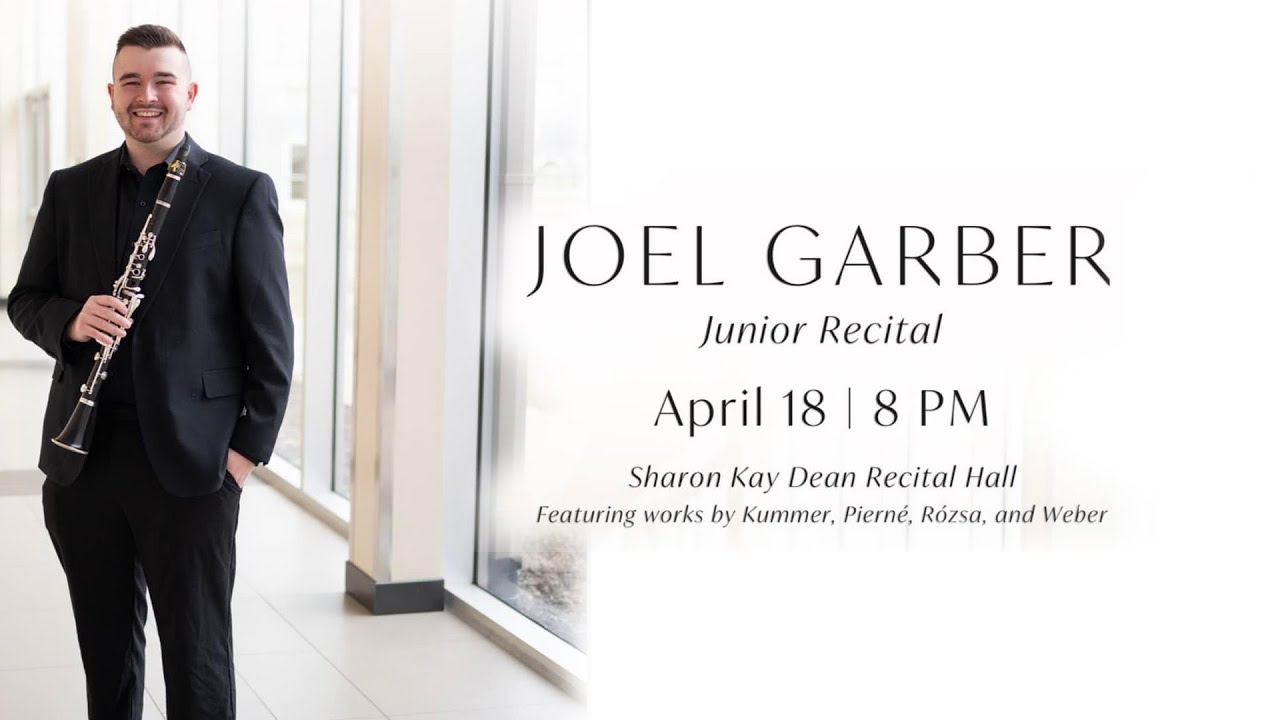 Joel Garber Junior Recital - YouTube