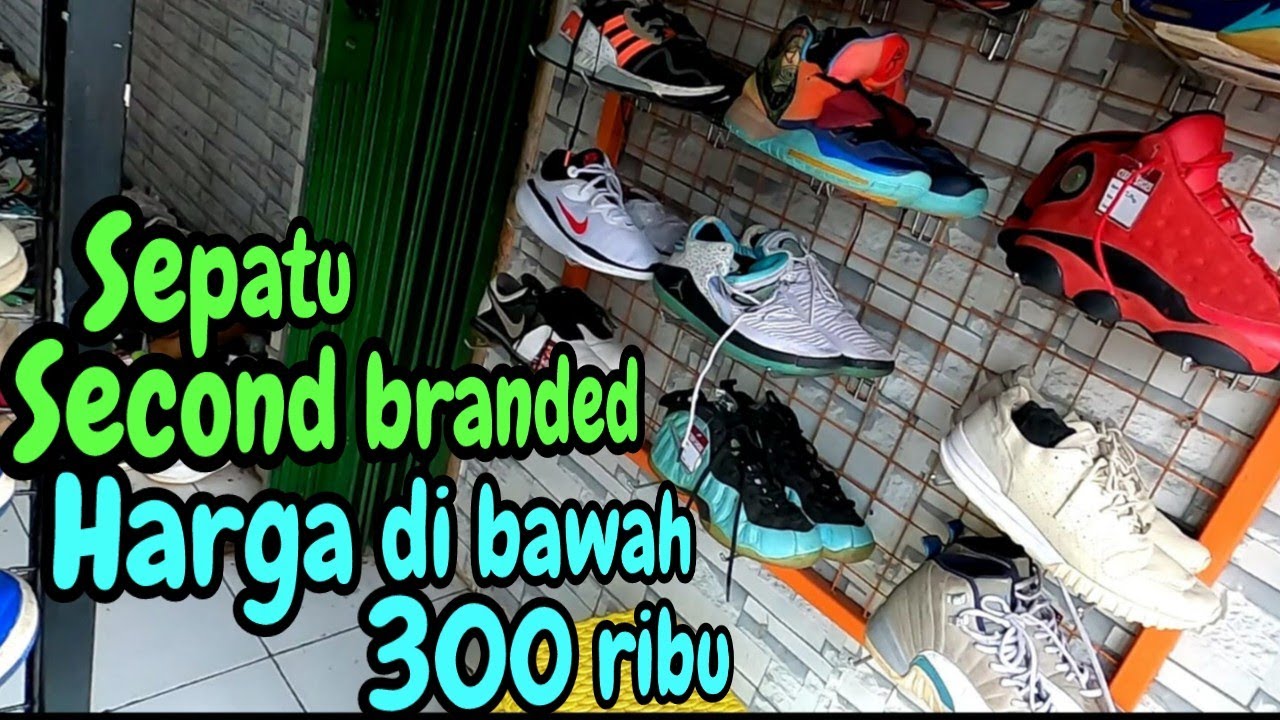 Bukan pasar loak jatinegara || Update harga sepatu second branded harga ...