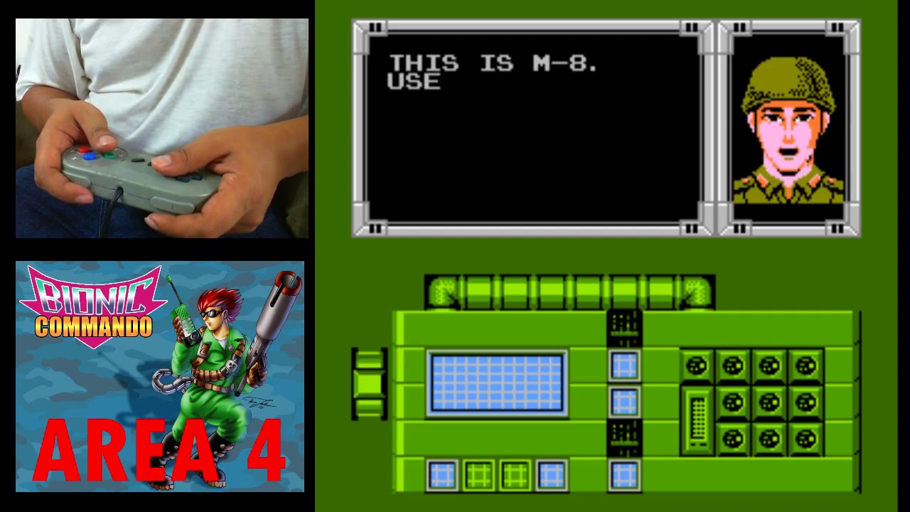 Bionic Commando Area 4 - YouTube
