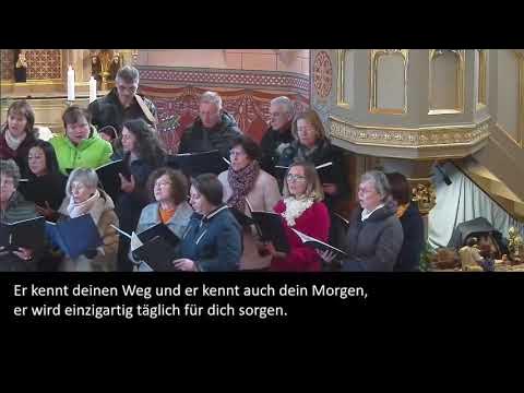 Geh auf deinem Weg getrost und ohne Sorgen | Segenslied - YouTube