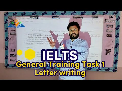 IELTS General Training Task 1 Letter Writing Video with Sir Noor Khaliq #education #english # ...
