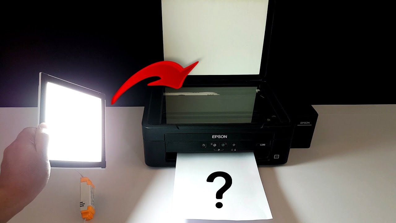 Can Printer Prints LED Ceiling Light - YouTube