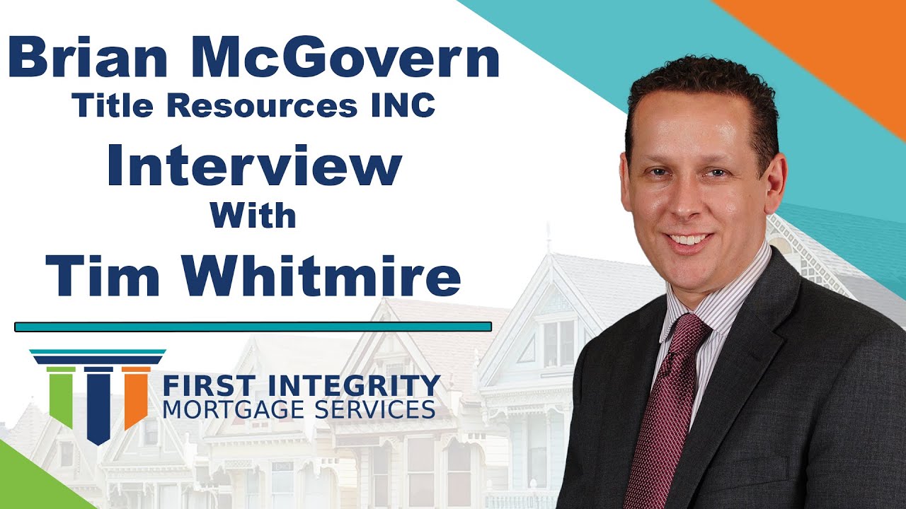 Tim Whitmire - Interviews Brian McGovern - Title Resources INC - YouTube