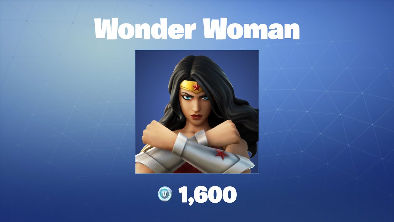 Wonder Woman | Fortnite Outfit/Skin - YouTube