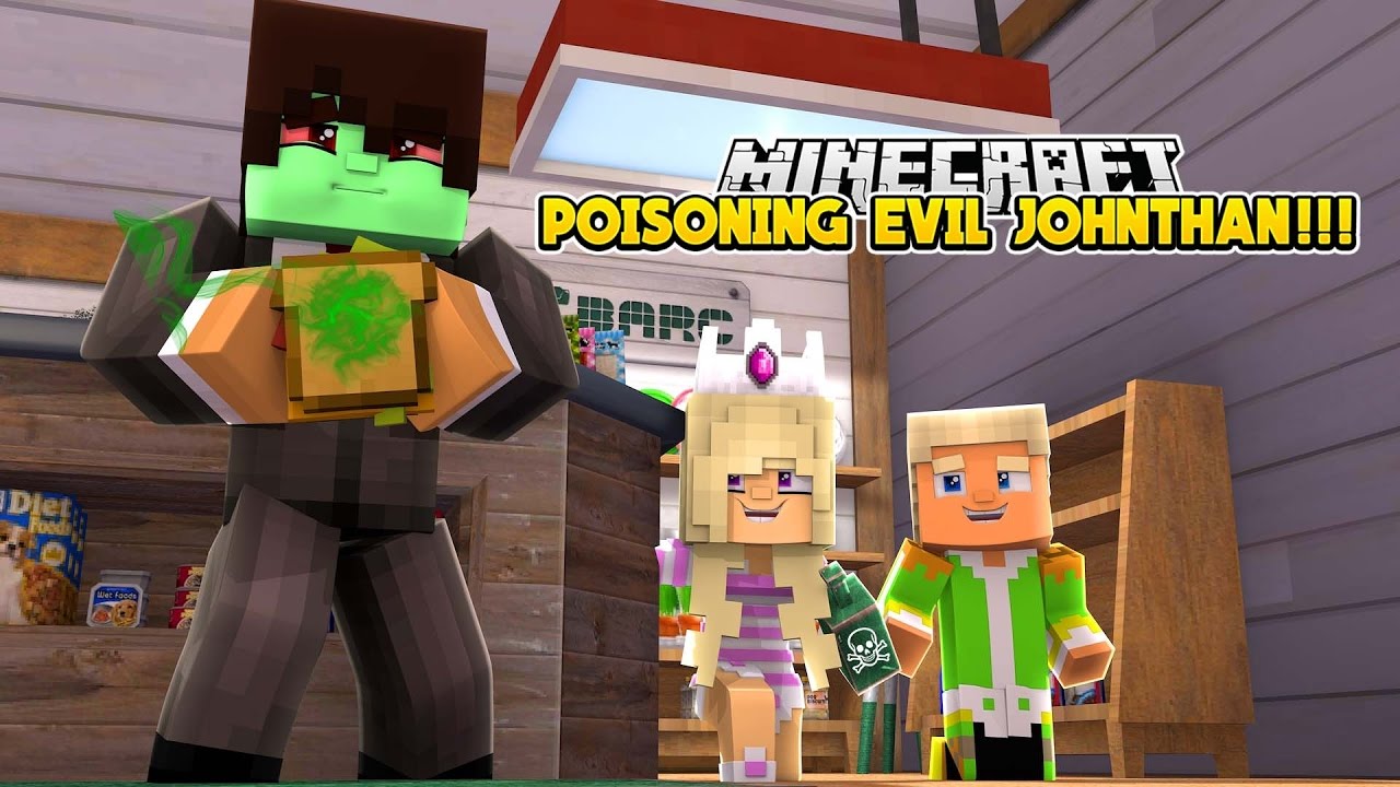 DID BABY LEAH KILL EVIL JOHNATHAN WITH POISON???- Baby Leah Minecraft ...