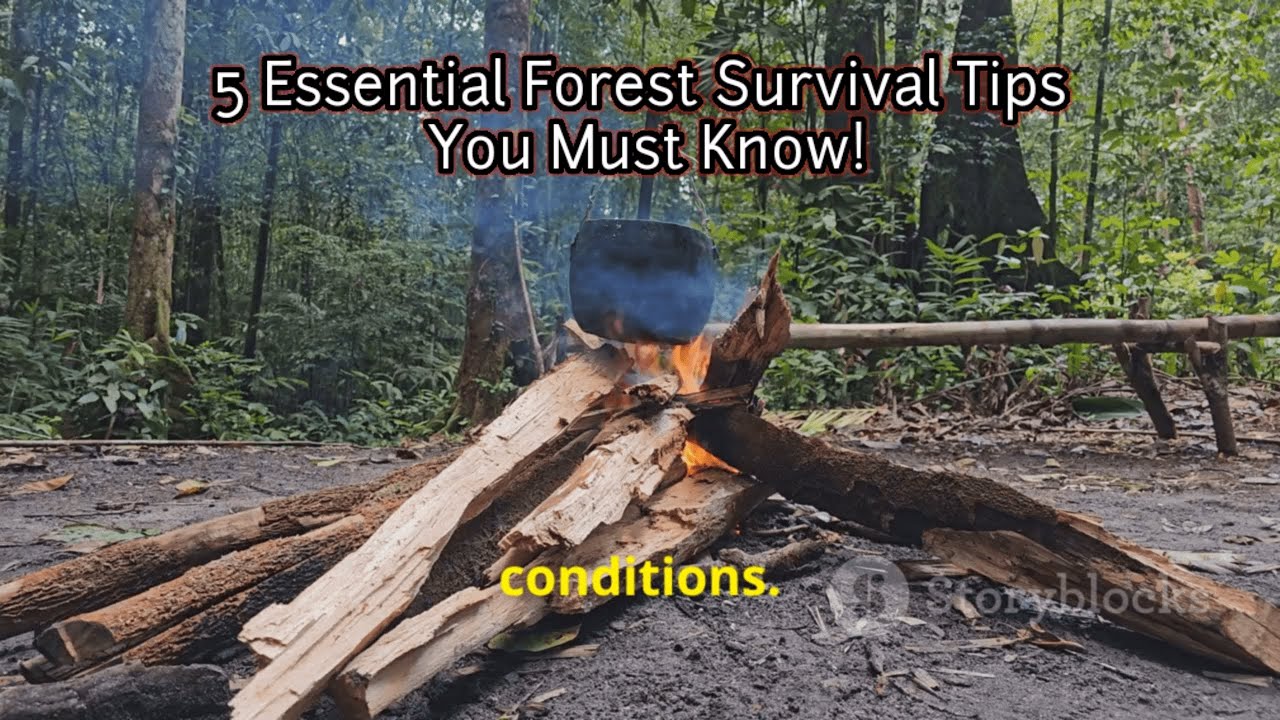 5 Essential Forest Survival Tips You Must Know! | Survival skills - YouTube