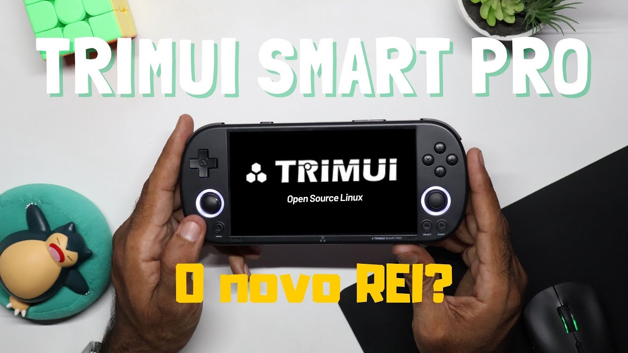TRIMUI SMART PRO O NOVO REI? - YouTube
