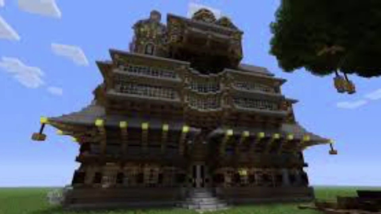 Top five best Minecraft structures (my choice) - YouTube