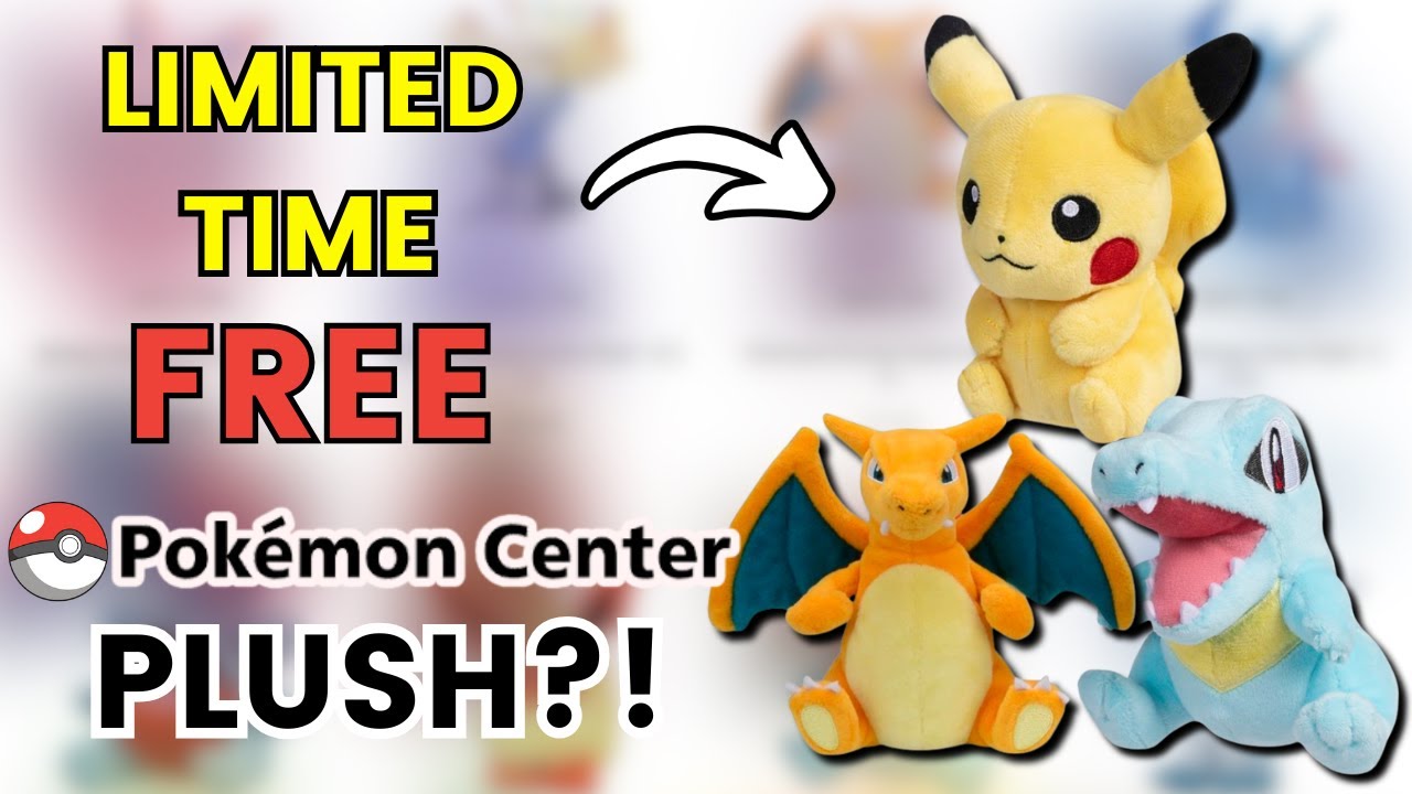 FREE Pokemon Center Plushie?! Limited Time - YouTube