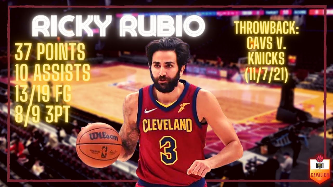 Throwback: Ricky Rubio totals 37 Points, 10 Assists, & 8/9 from 3PT ...
