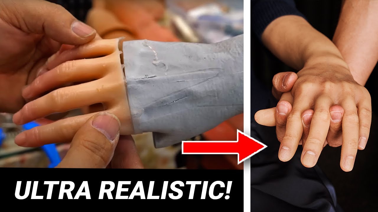 Making Ultra Realistic State of the Art 3D Silicone Arms in Korea - YouTube