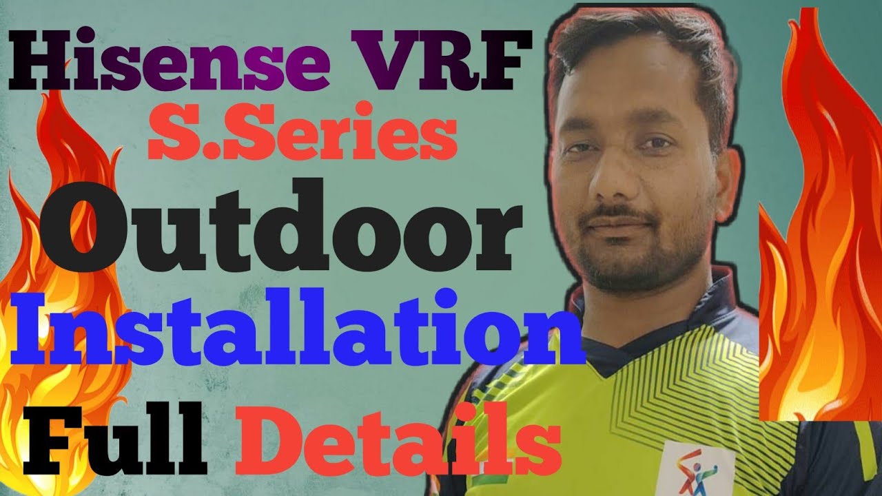 Hisense VRF Outdoor Installations#36HP Hisense VRF Outdoor Unit ...