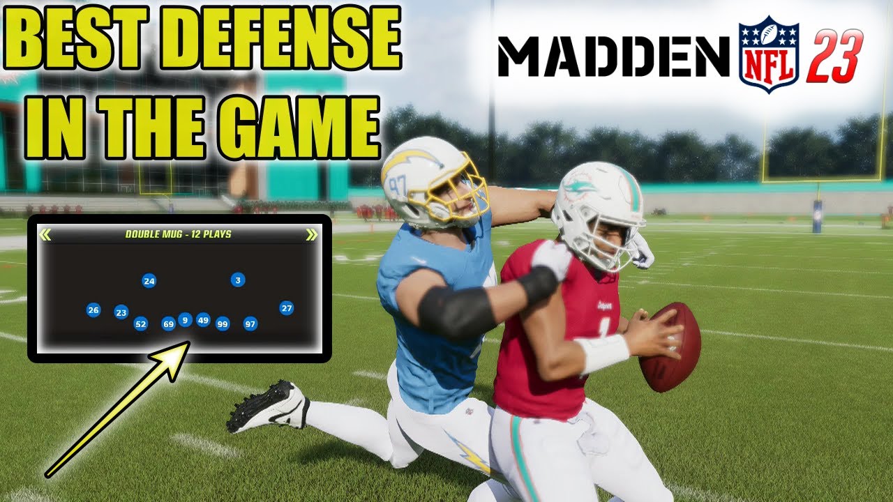 THE BEST DEFENSE IN MADDEN 23! INSANE PRESSURE & LOCKDOWN COVERAGE ...