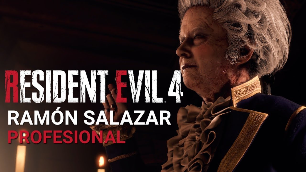 Resident Evil 4 Remake - Ramón Salazar - Modo Profesional - PS4 - YouTube