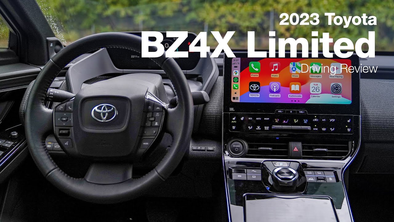 2023 Toyota BZ4X Limited AWD | Toyota EV | Driving Review - YouTube