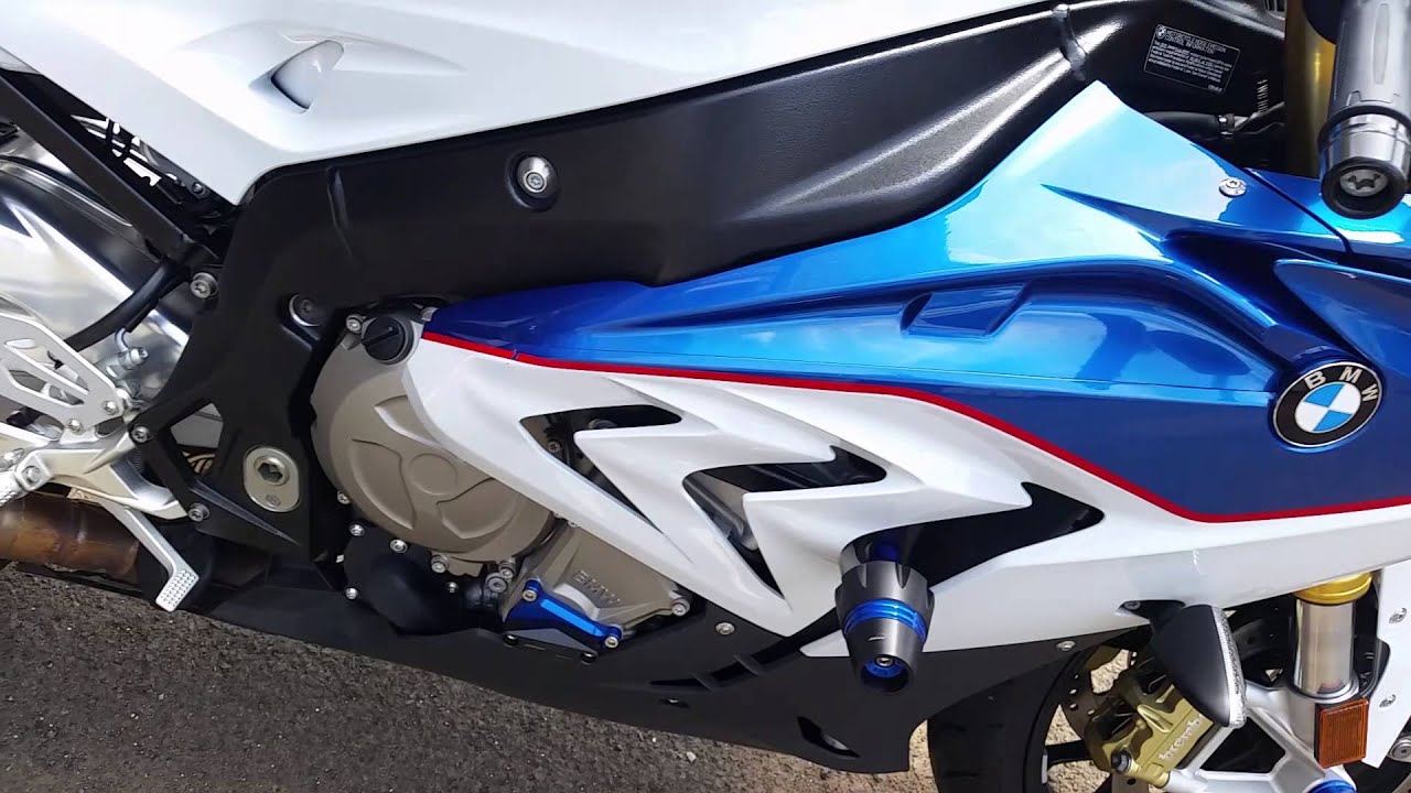 2015 S1000RR crash protection walk around - YouTube