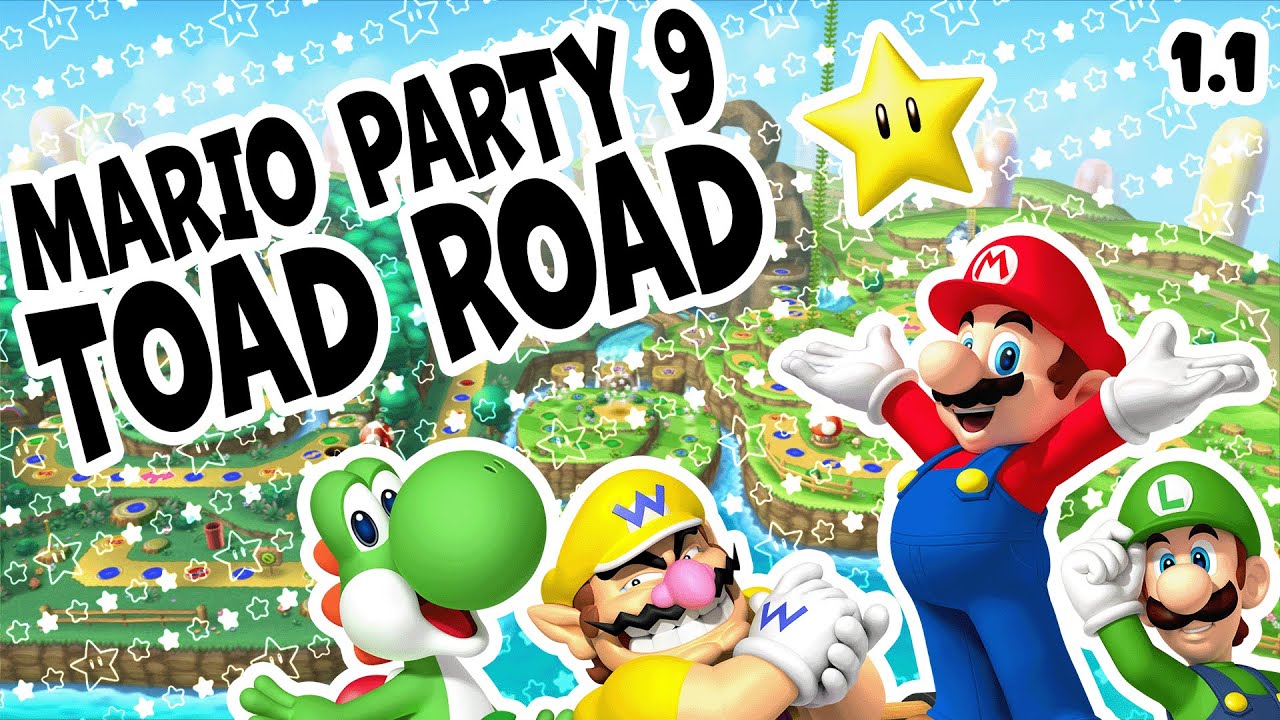 A New Party Begins!! | MARIO PARTY 9 Toad Road [1] - YouTube
