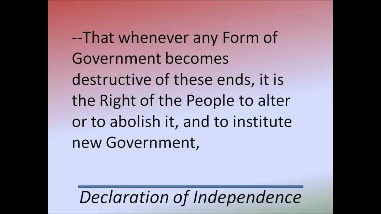 Declaration of Independence - Hear and Read the Full Text - Thomas ...