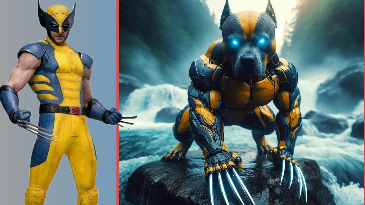 AVENGERS but Pitbull 🐕 VENGERS, ALL CHARACTERS (MARVEL &DC) - YouTube