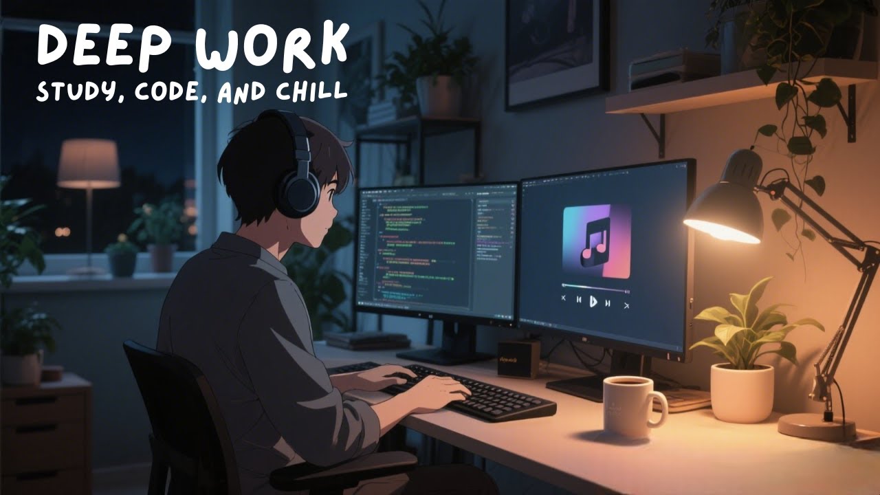 💻 Chill Lofi Coding Session | Focus, Work & Relax 🎧 - YouTube