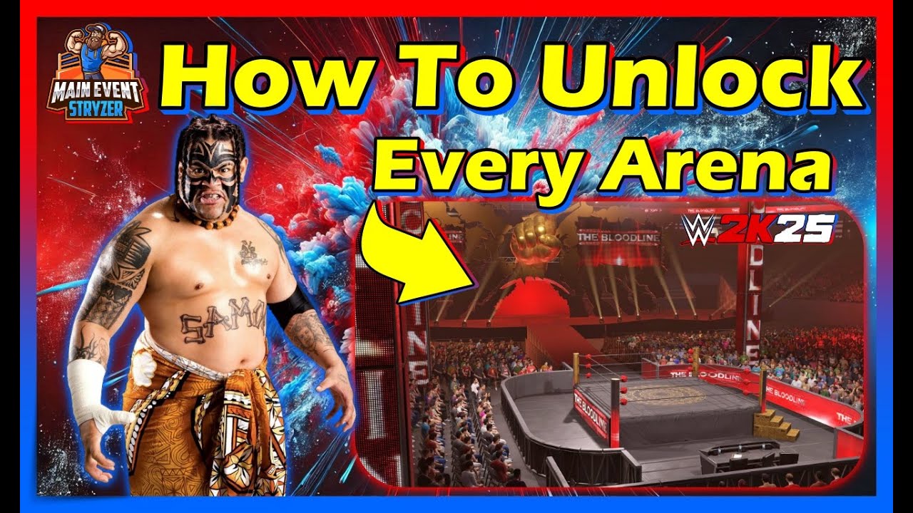 WWE 2K25 How to Unlock Every Arena! - YouTube