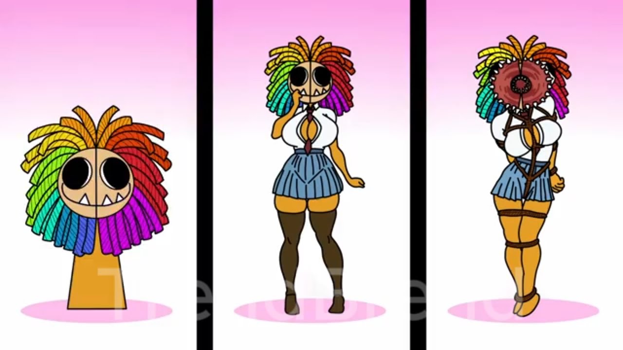 Sprunki OC Yarnaby But Humanized Poppy Playtime Chapter 4 All Phases ...