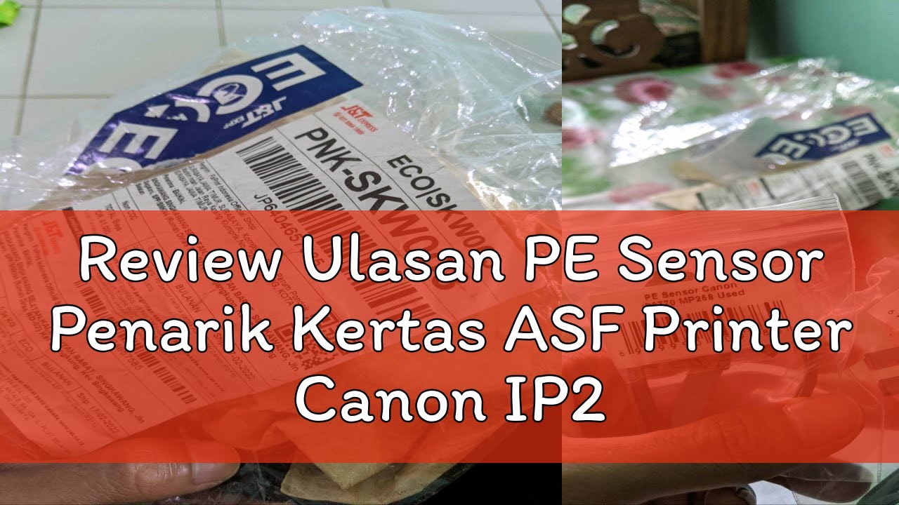 Review Ulasan PE Sensor Penarik Kertas ASF Printer Canon IP2770 2770 ...