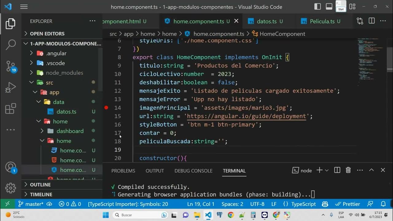 TypeScript en Angular + Directivas estructurales ngIf y ngFor para ...