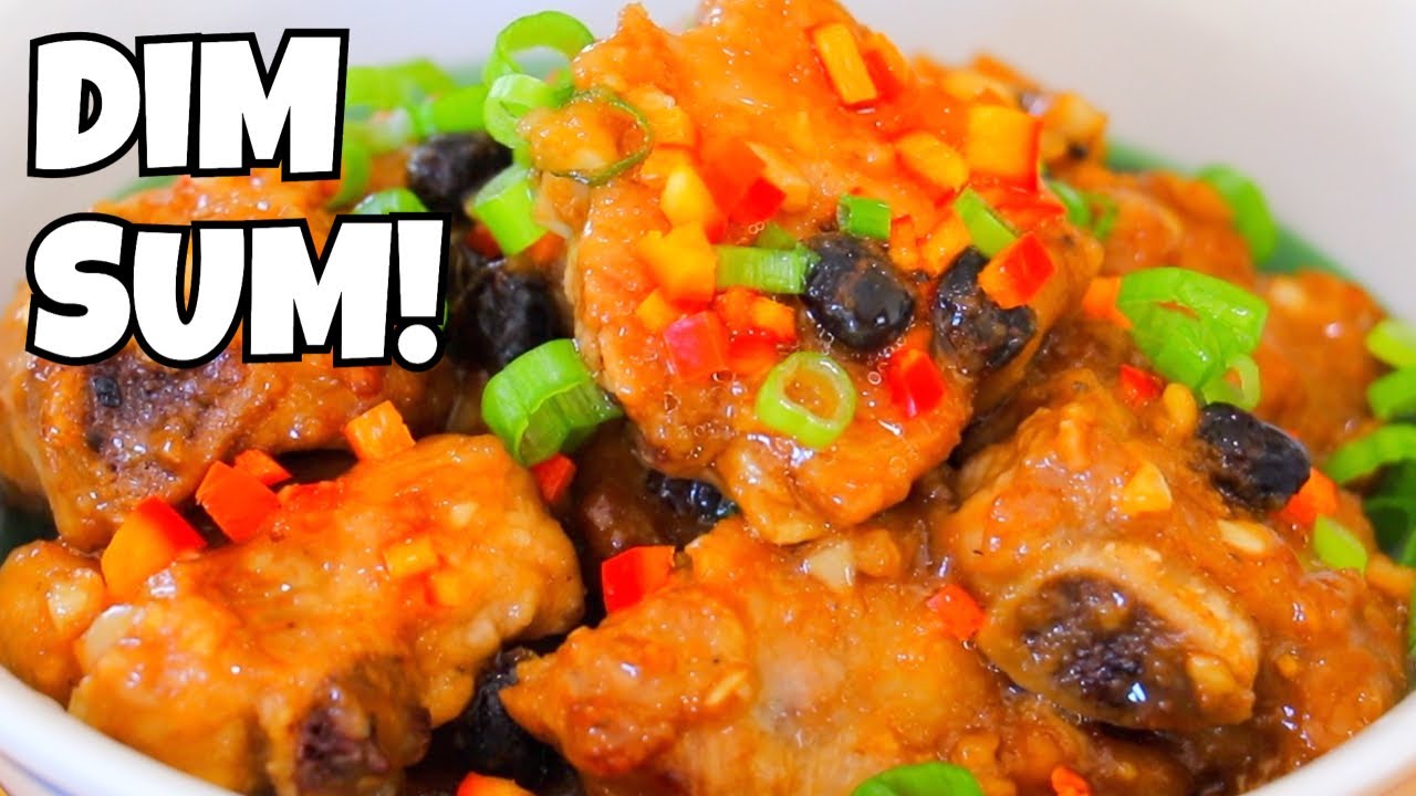 Steamed Spare Ribs w/ Black Bean Sauce! (Dim Sum Recipe) - YouTube