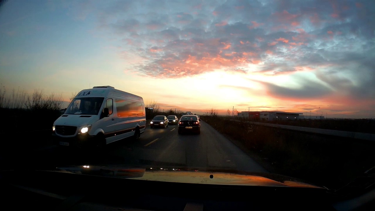 SJCam SJ6 Legend - Low Light Car DVR Test - Epic Sunset - YouTube