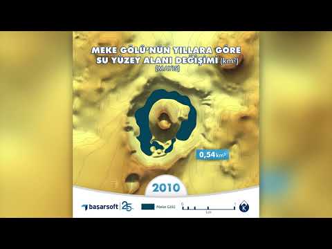 Meke Gölü’nün 2010-2021 Yılları Arasındaki Değişimi