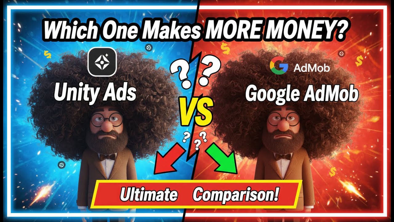 Unity Ads vs Google AdMob – Which One Makes More Money? (Full Comparison Tutorial) - YouTube