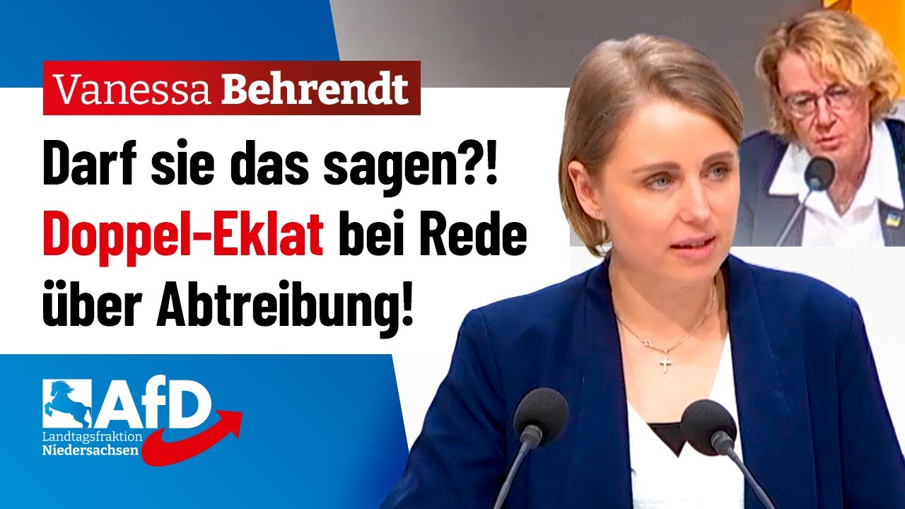 Darf sie das sagen?! Doppel-Eklat bei Pro-Life-Rede! – Vanessa Behrendt ...