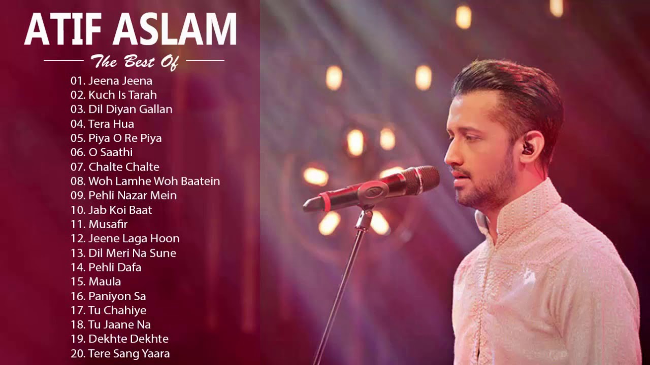 New Hindi Atif Aslam Songs Collection - BEST ROMANTIC LOVE SONGS EVER ...