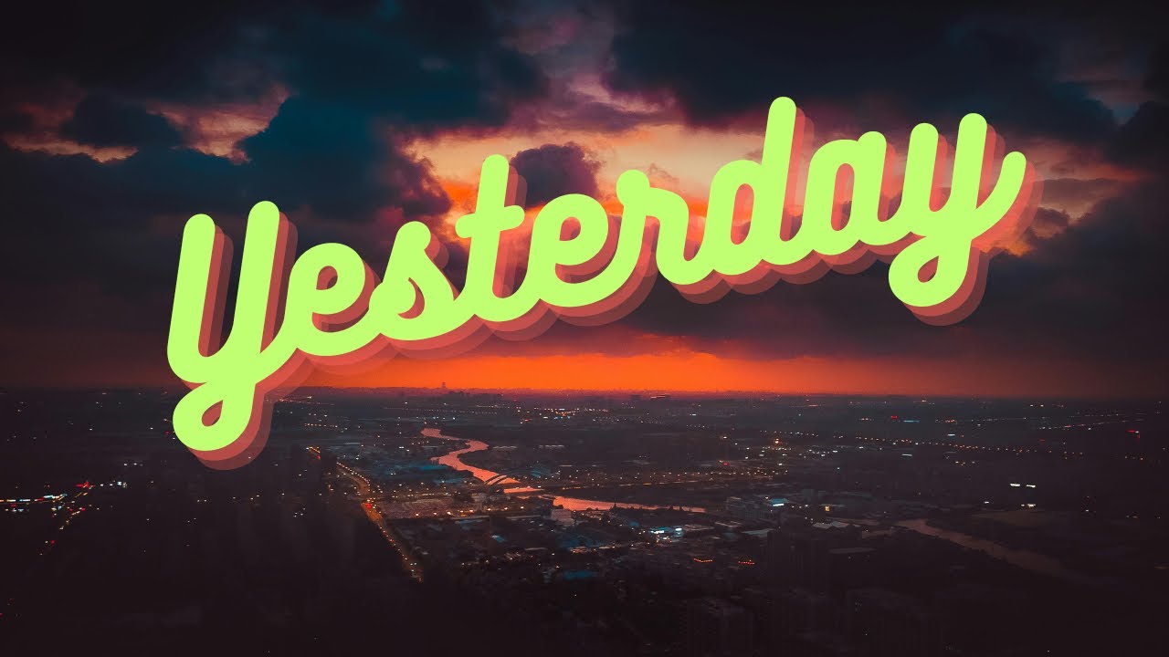 The Beatles - Yesterday (Lyrics) - YouTube