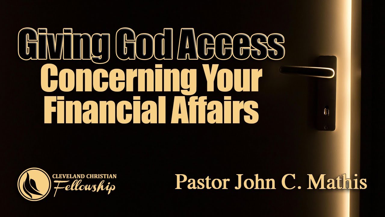Giving God Access, Part 6 - YouTube
