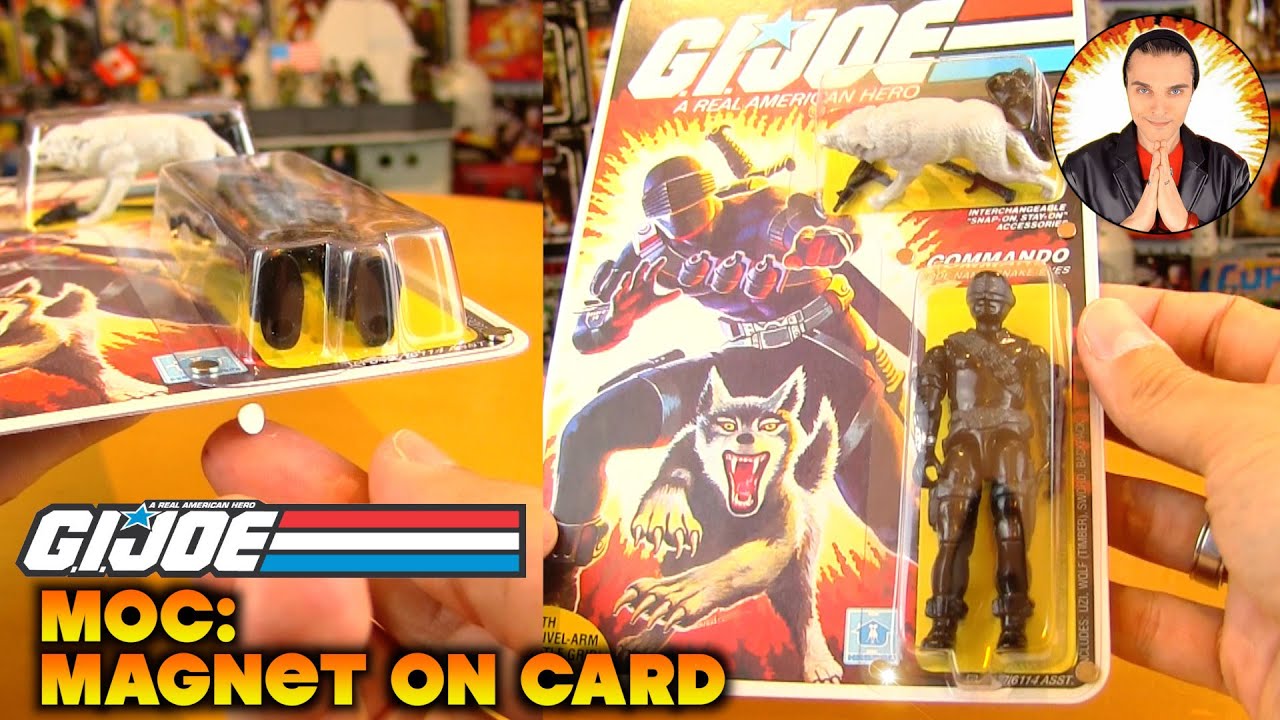 GI Joe Restoration: Magnetized Mint on Card Vintage O-Ring Figures ...