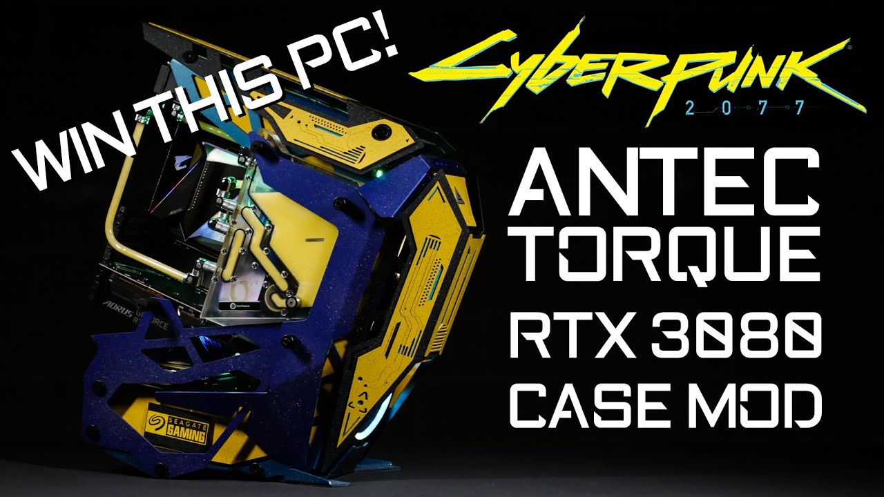 WIN this CRAZY Cyberpunk 2077 CUSTOM WATER COOLED GAMING PC BUILD RTX ...