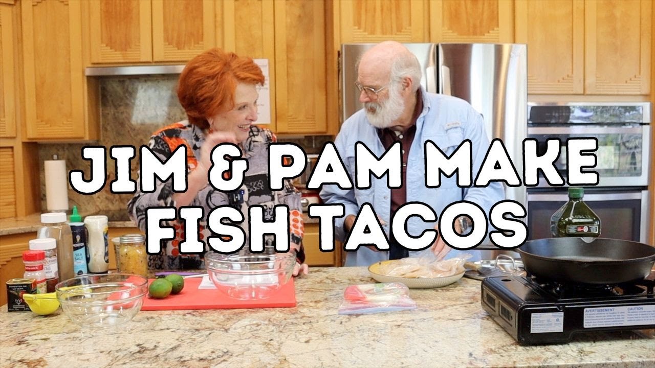 Jim & Pam Make Fish Tacos - YouTube