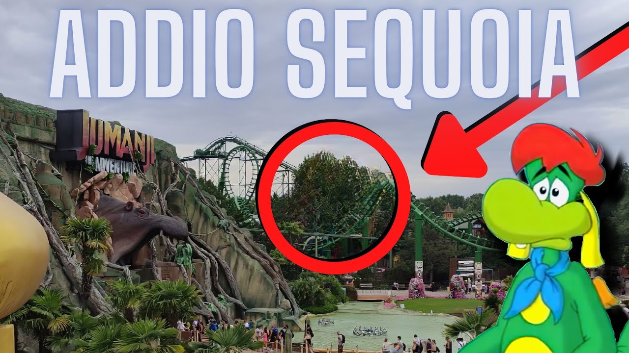 ADDIO A SEQUOIA MAGIC LOOP A GARDALAND! #NEWS - YouTube