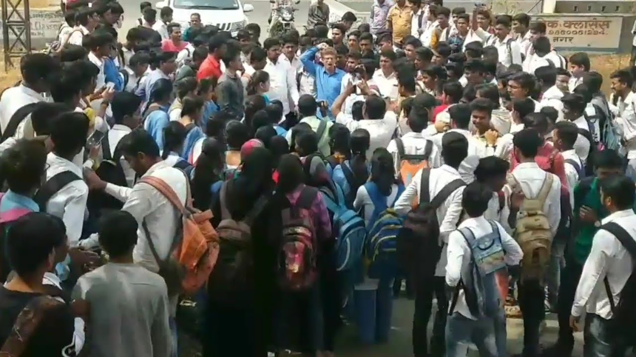 Government Polytechnic Solapur Students Strike for Reassessment (Msbte ...