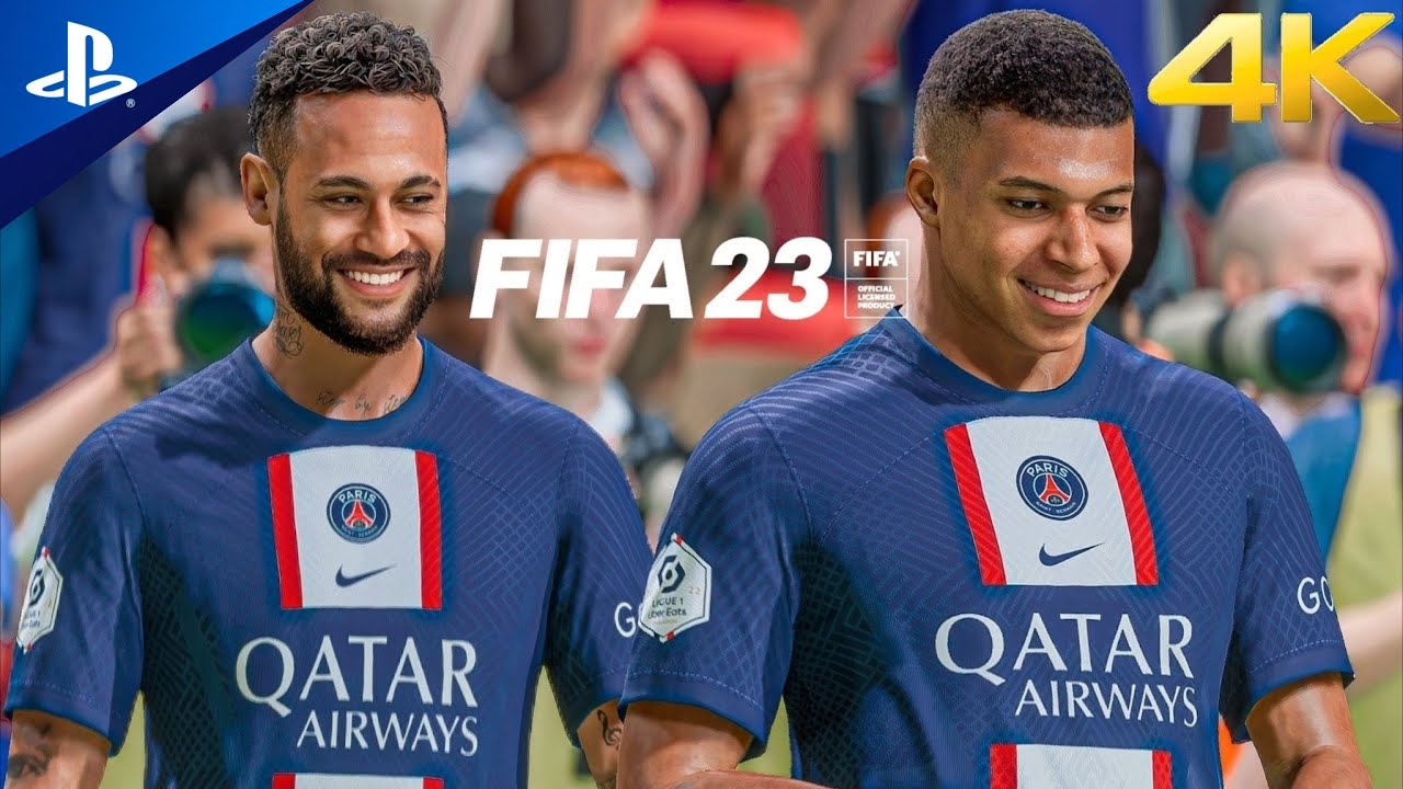 FIFA 23 - PSG vs Angers - Liga 1 - Gameplay - 4k - YouTube