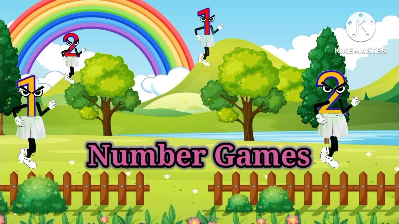 Number games | Learn numbers with game - YouTube
