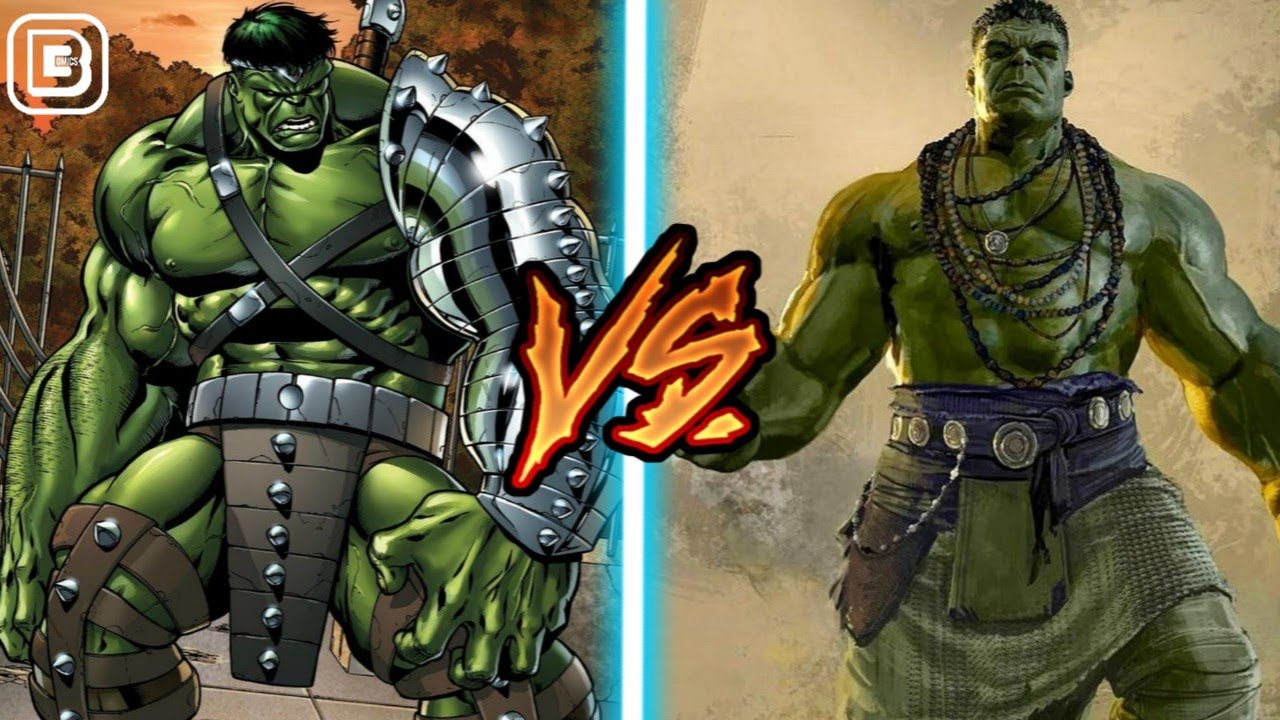 Immortal Hulk Vs World Breaker Hulk | Superhero Showdown In Hindi ...