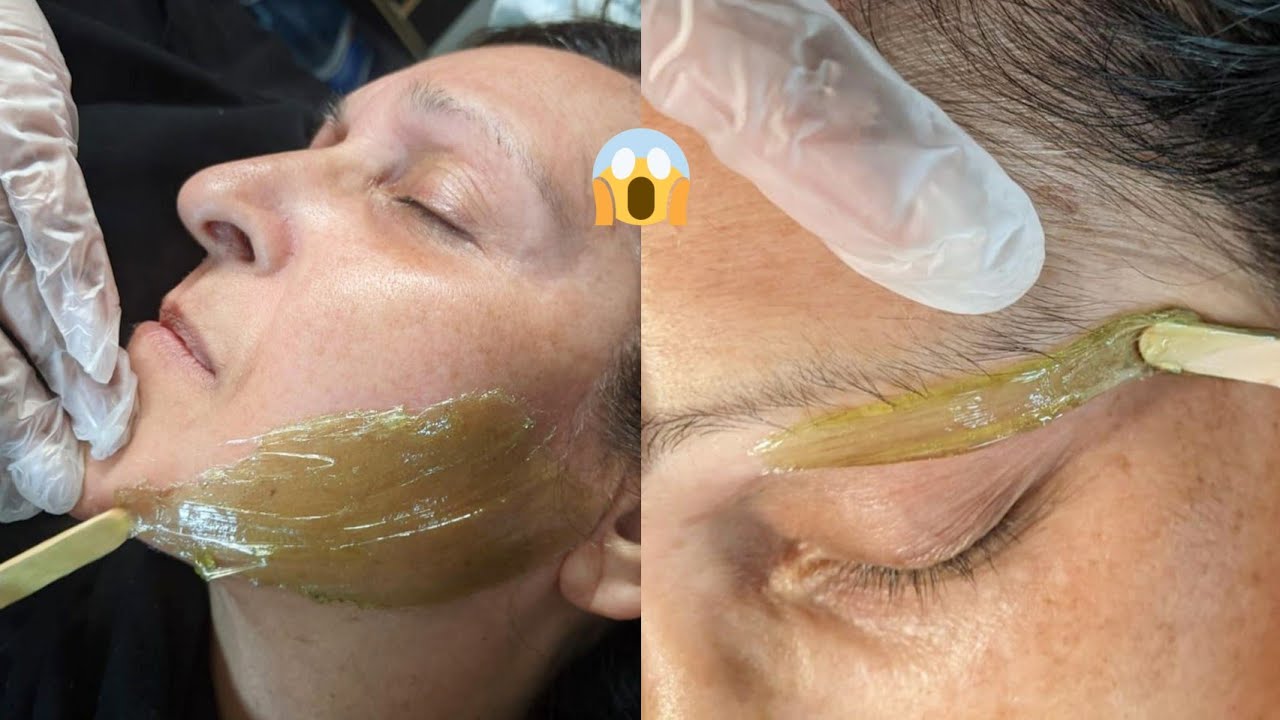 OMG😱 Full Face Waxing See What Happen🤔| Waxing Tutorial - YouTube